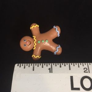 Jewelry | Gingerbread Man Pin Tie Tack Adorable Signed | Poshmark